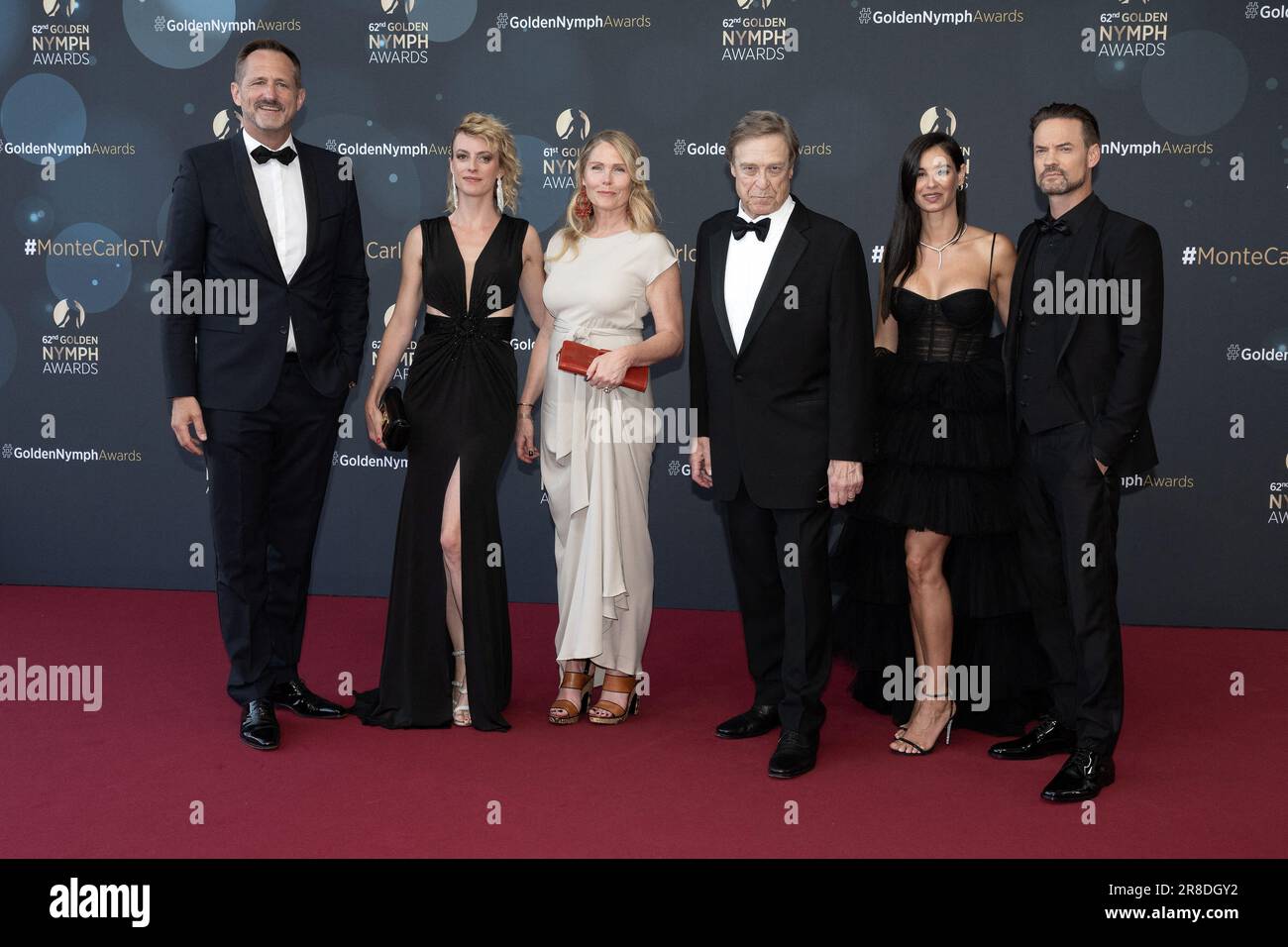 Monte Carlo, Monaco. 21st June, 2023. Fiction Jury members Marcus Ammon ...