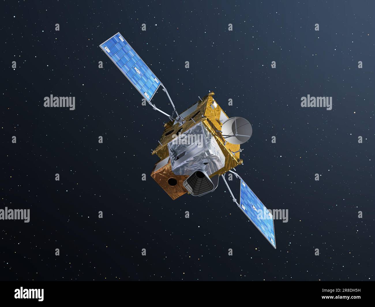 Illustration of the Meteosat Third Generation Sounder (MTG-S) satellite ...