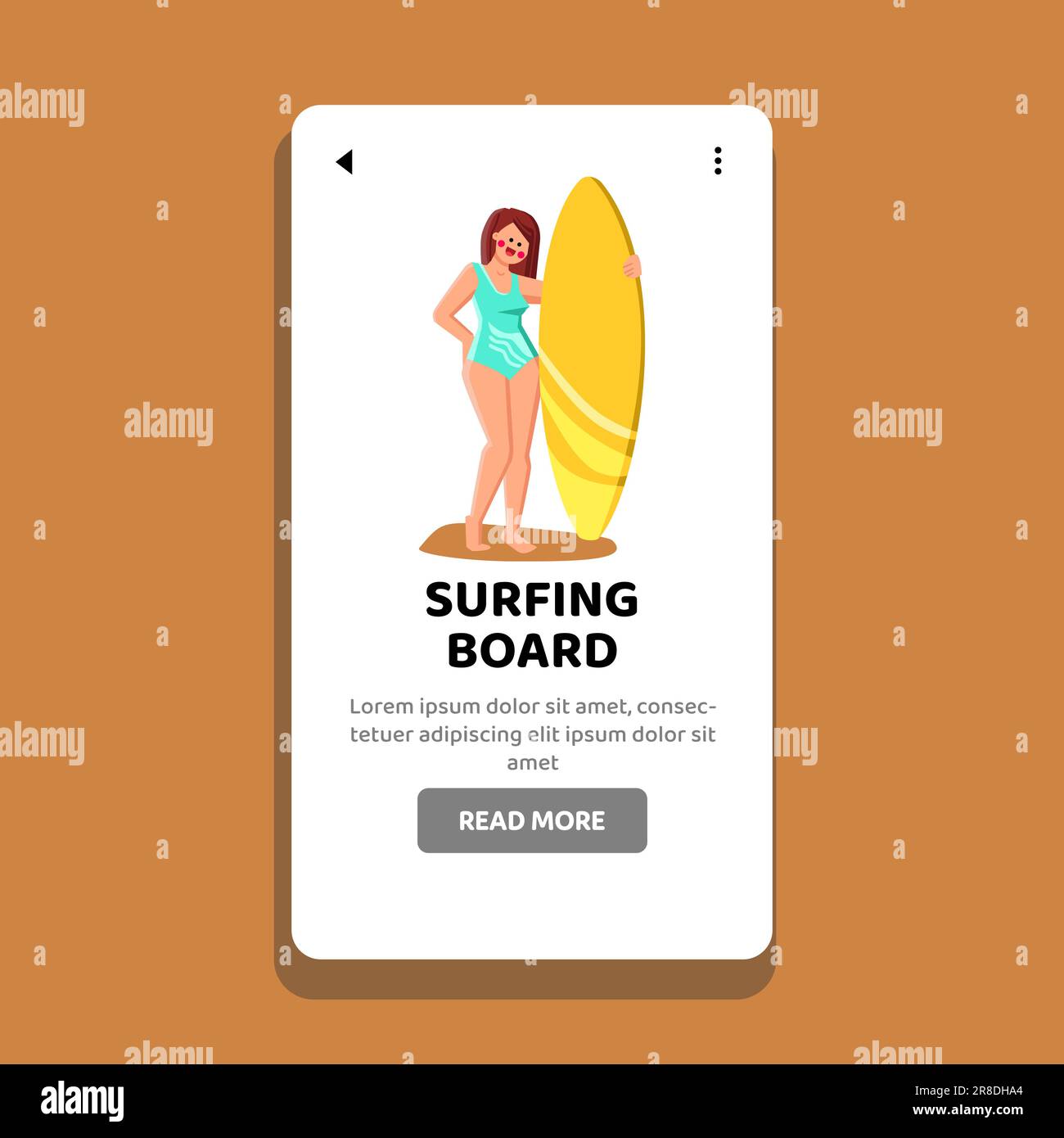 surfing board vector Stock Vector Image & Art - Alamy