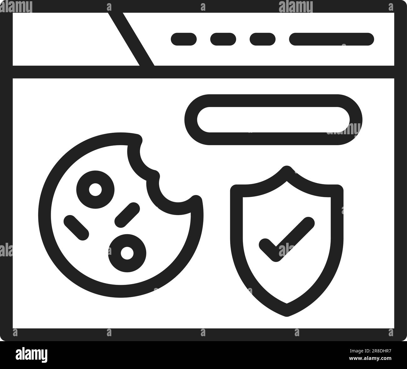 Cookies Icon Image Stock Vector Image & Art - Alamy