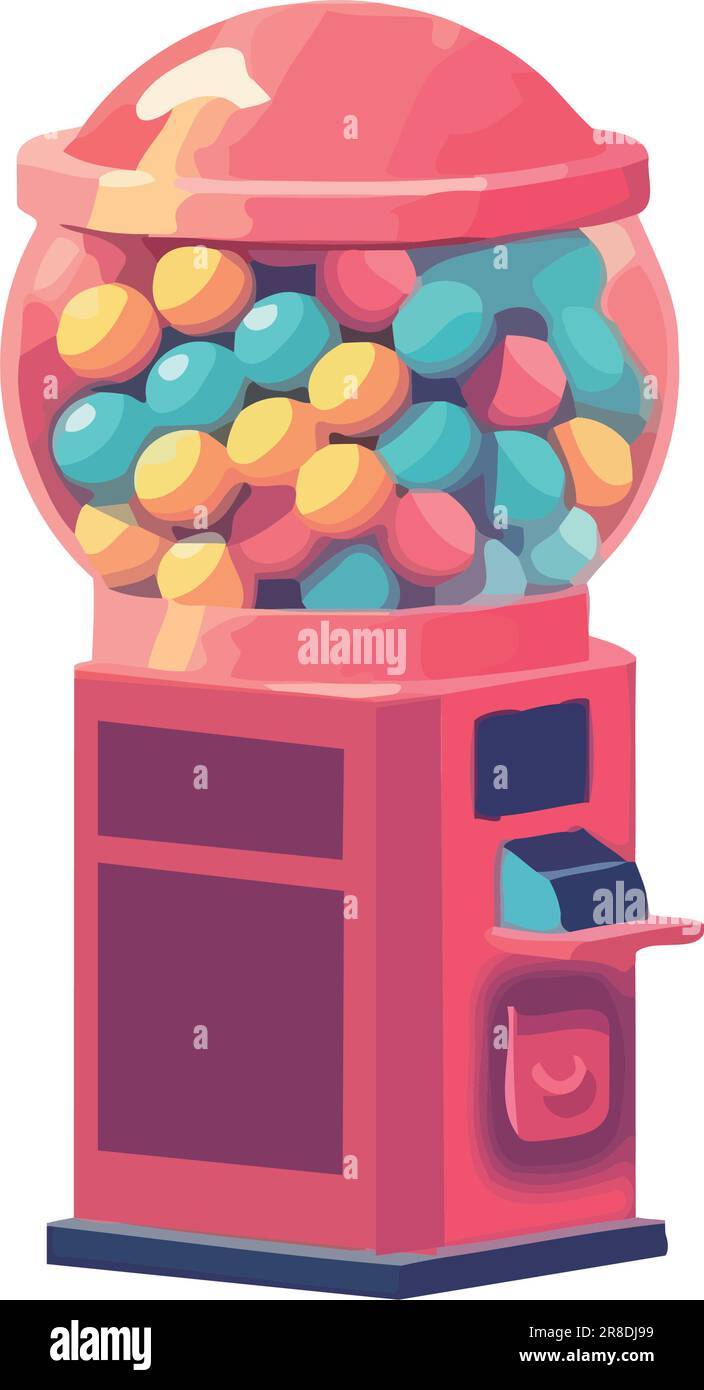 Cute vector cartoon delivering sweet candy Stock Vector Image & Art - Alamy