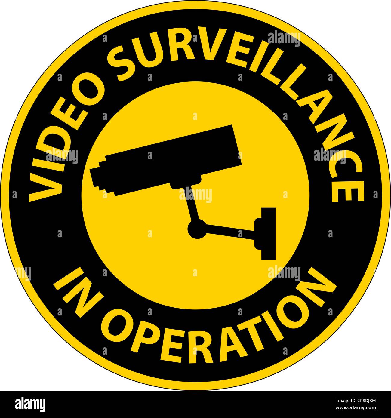 Cctv monitoring in operation Stock Vector Images - Alamy