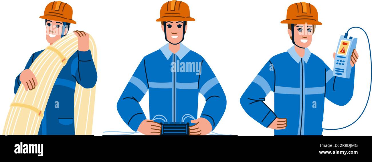 optical fiber vector Stock Vector Image & Art - Alamy