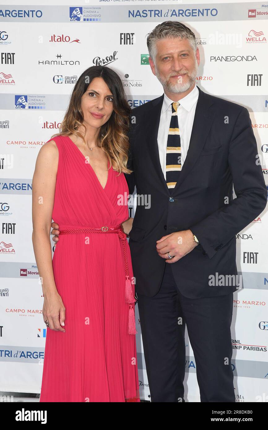 Rome, Italy. 20th June, 2023. Rome, Maxxi, Nastri d'Argento 2023, In ...