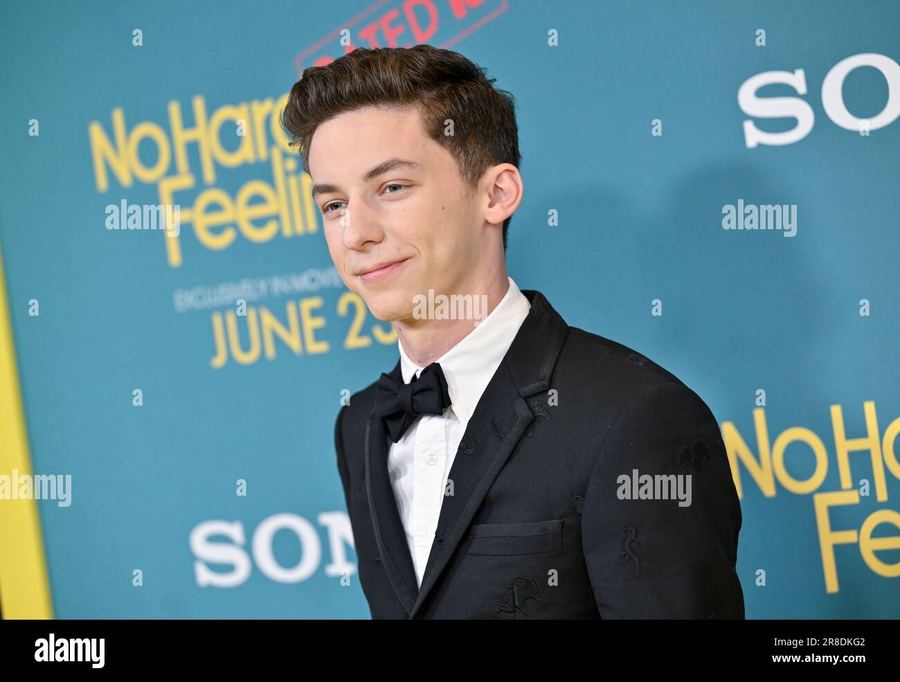 Andrew Feldman attends the premiere for "No Hard Feelings" at AMC ...