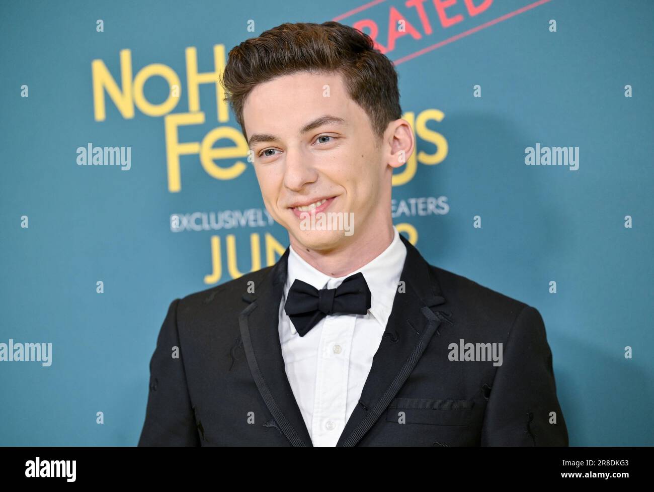Andrew Feldman attends the premiere for "No Hard Feelings" at AMC ...