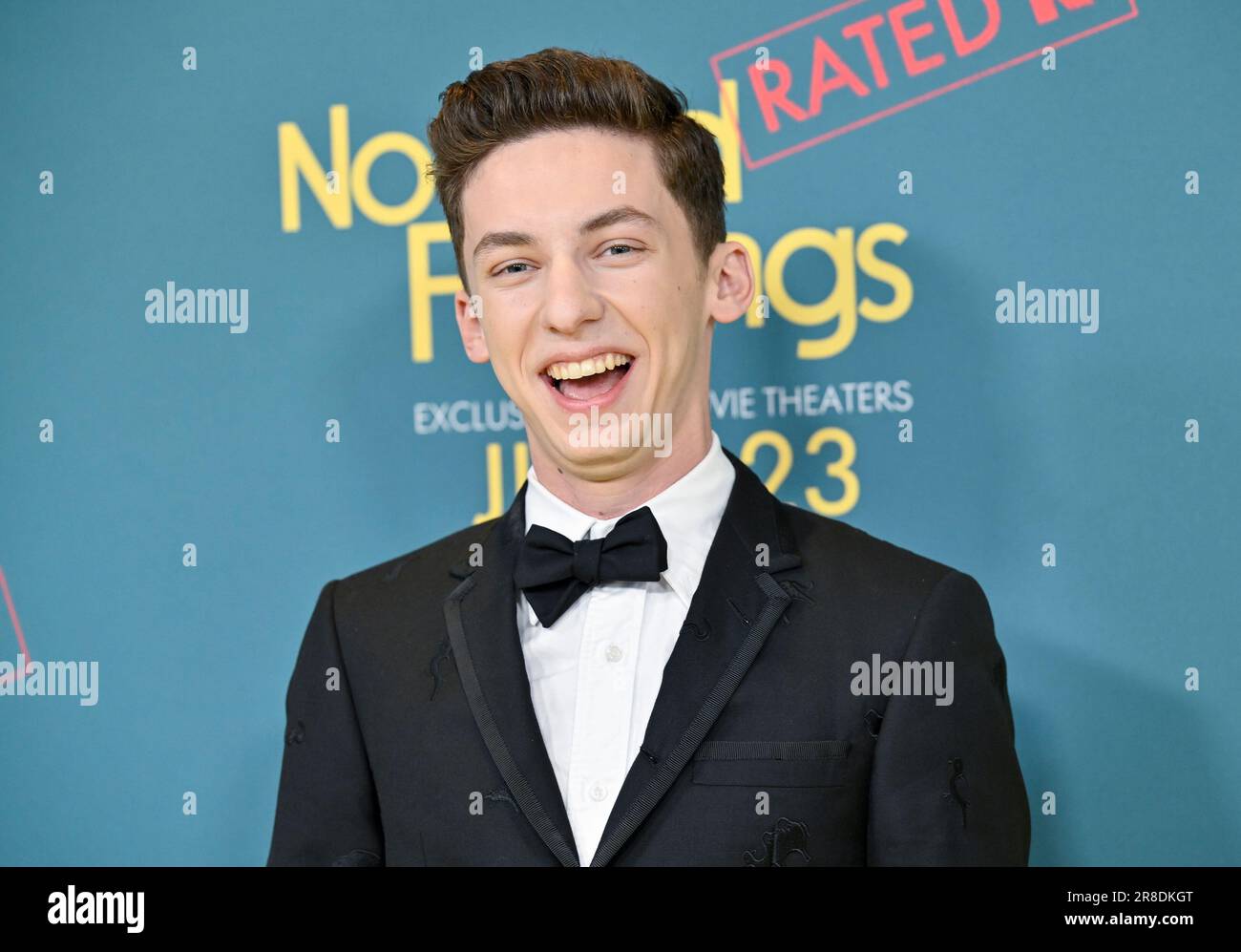 Andrew Feldman attends the premiere for "No Hard Feelings" at AMC ...