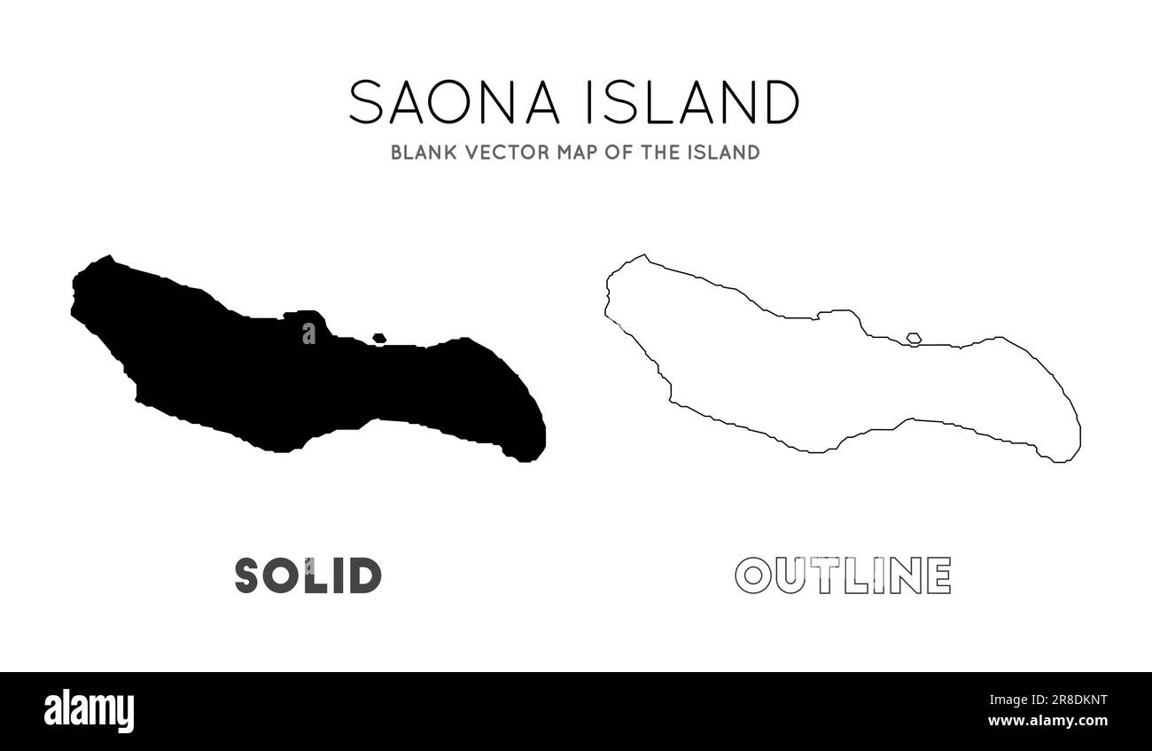 Saona island map Black and White Stock Photos & Images - Alamy