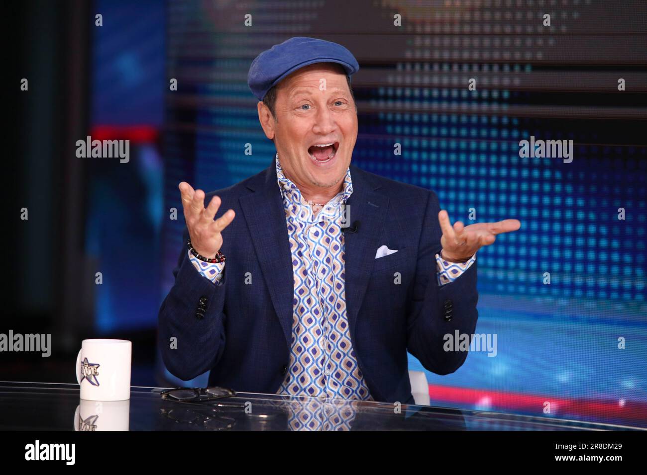 Comedian Rob Schneider appears on "Jesse Watters Primetime" to promote ...
