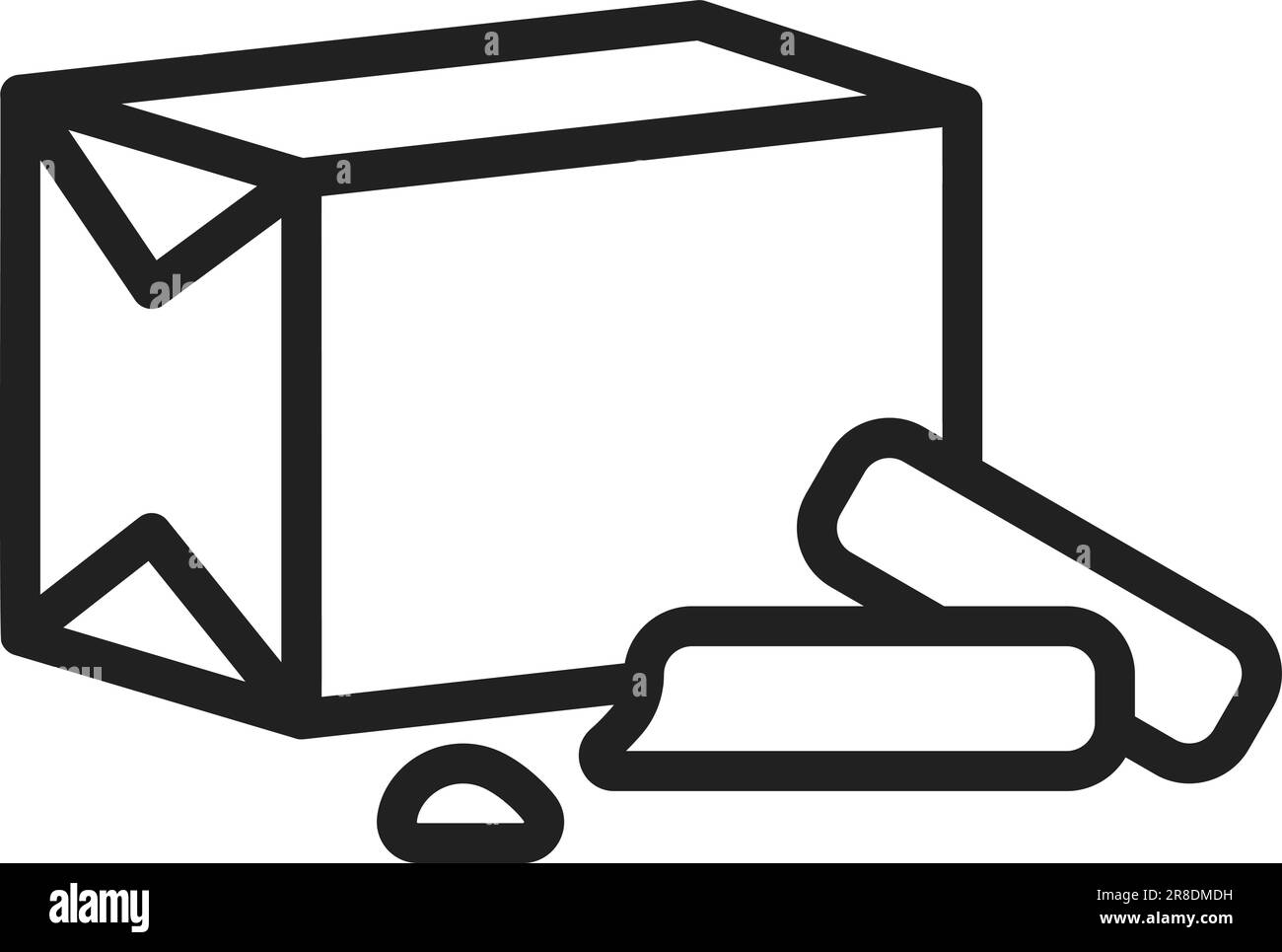 Butter image Stock Vector Images - Alamy