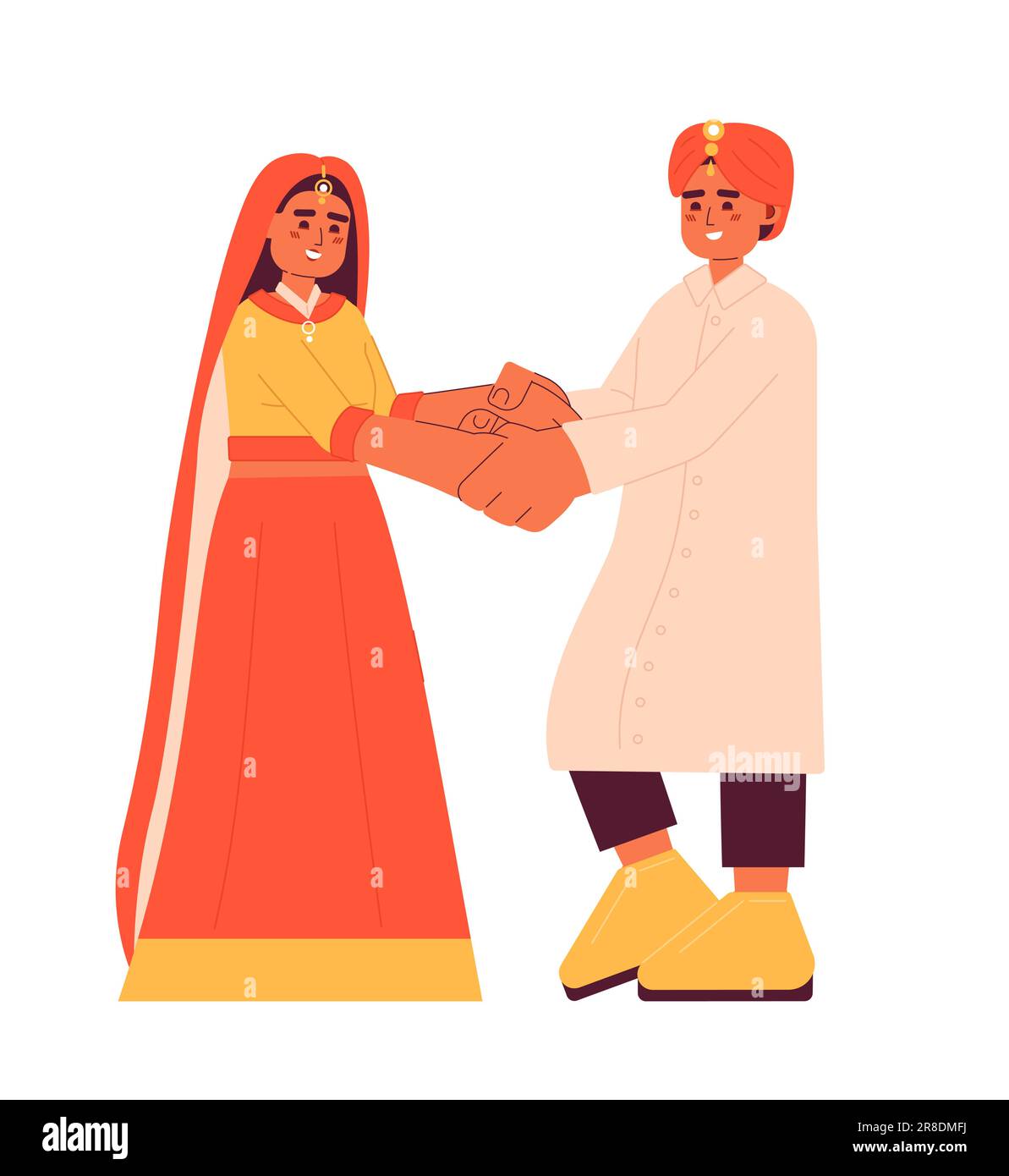 Indian Bride Illustration