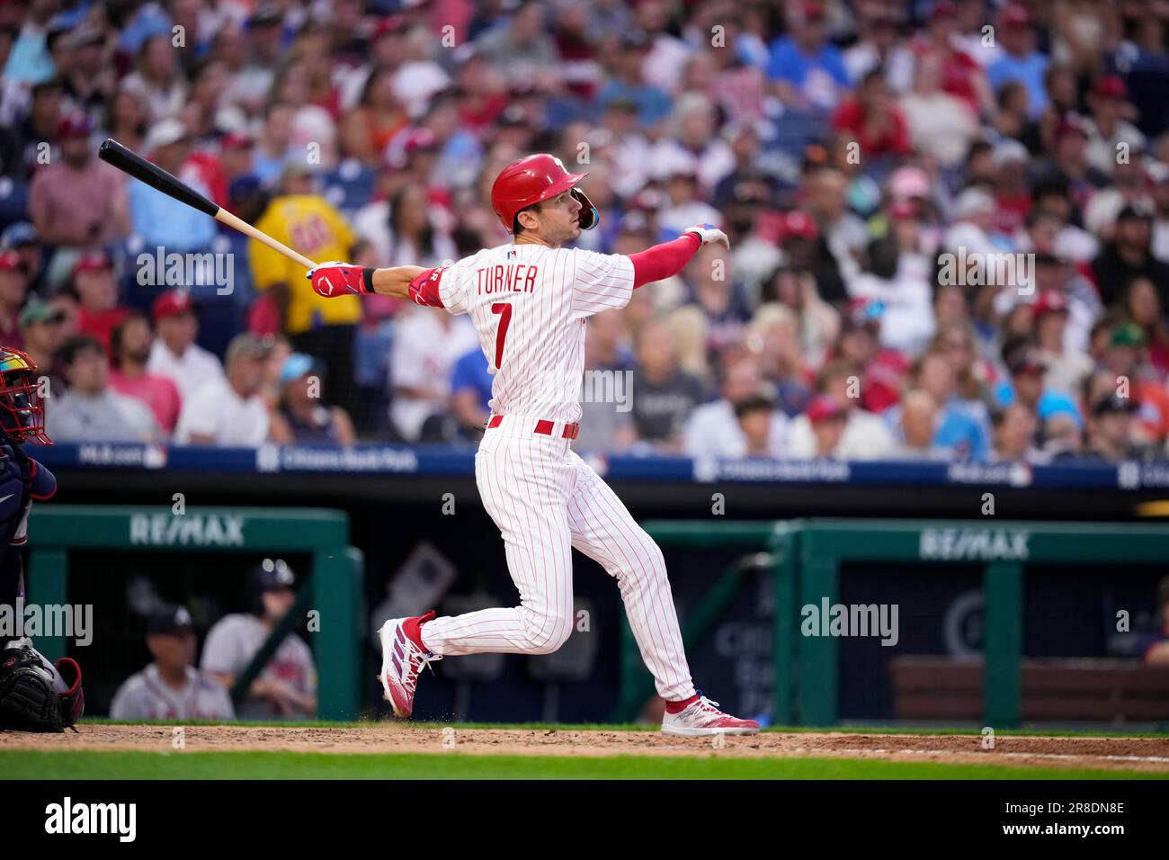Philadelphia Phillies' Trea Turner plays during a baseball game ... Philadelphia Phillies' Trea Turner plays during a baseball game ...