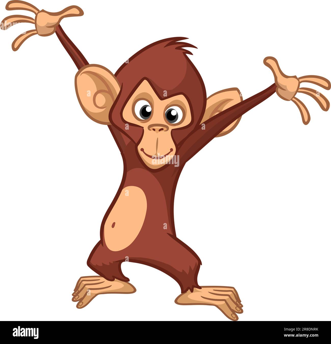 Waving Monkey Animation