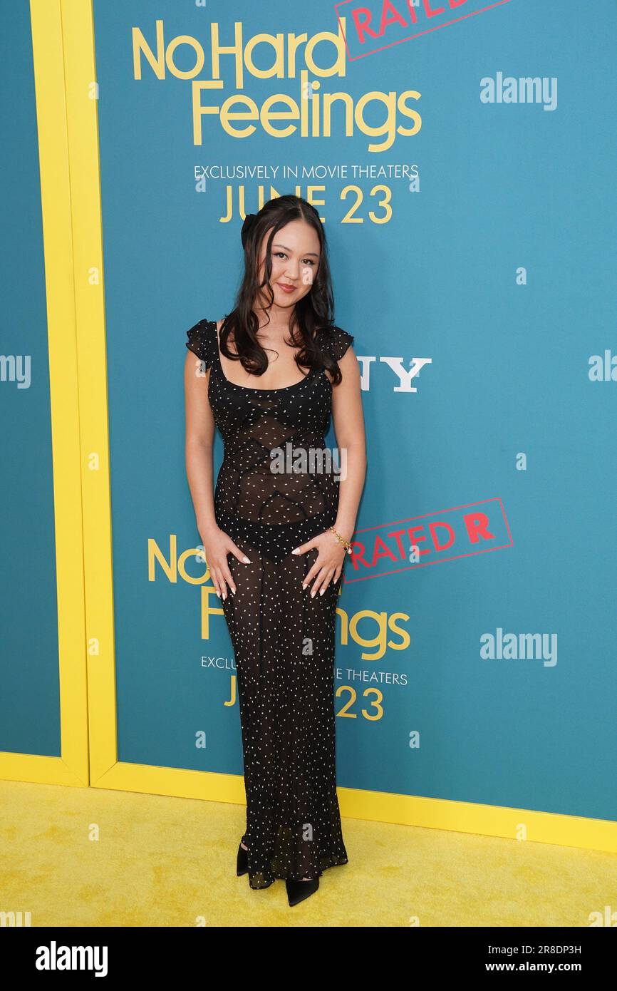 New York, NY, USA. 20th June, 2023. Amalia Yoo at arrivals for NO HARD ...