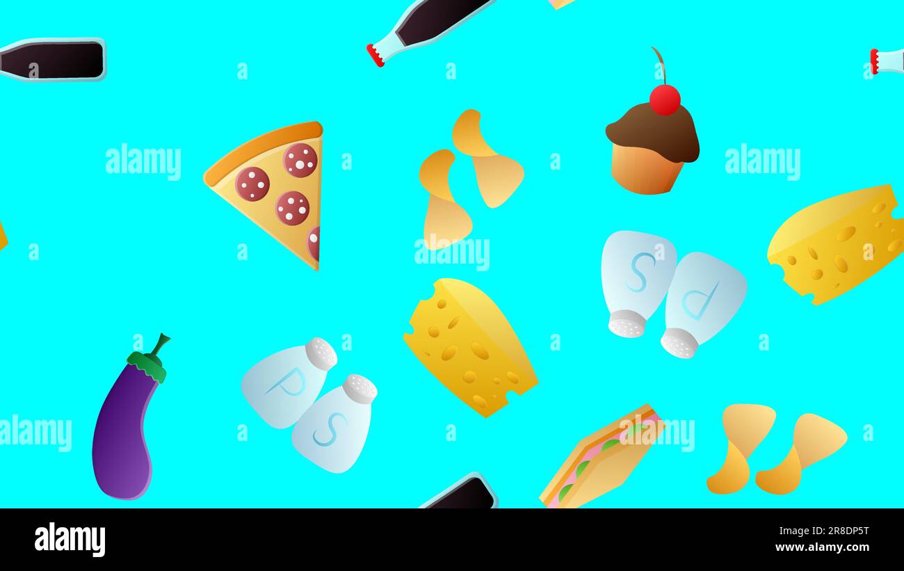 Blue salt health Stock Vector Images - Alamy