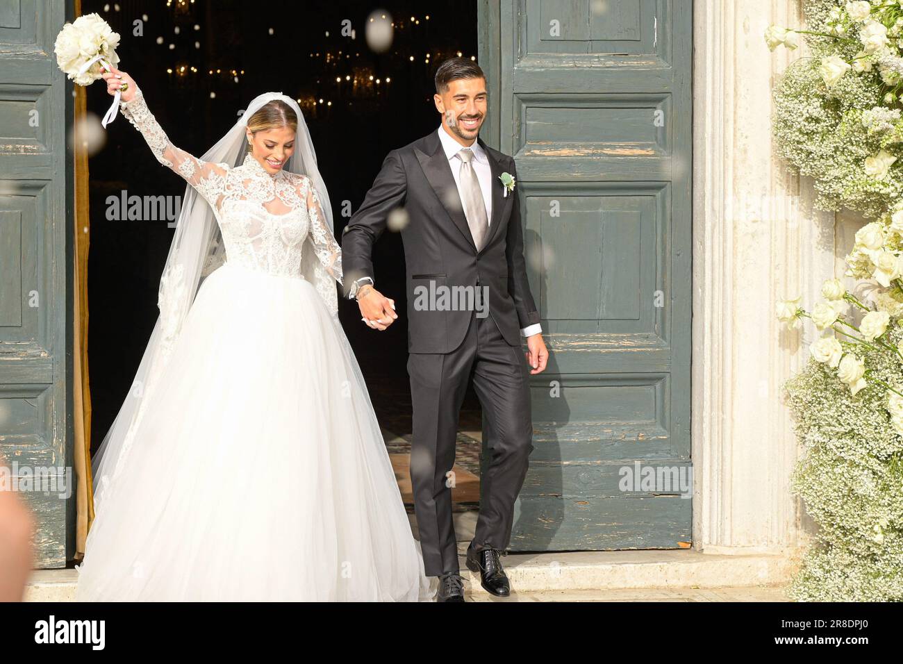 Rome, Italy. 20th June, 2023. Chiara Nasti (l) and Mattia Zaccagni (r ...