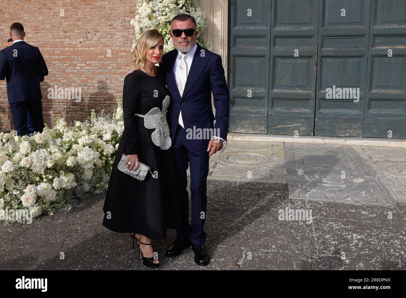 Rome, Italy. 20th June, 2023. Gabriella Argento (l) and Enzo Nasti (r ...
