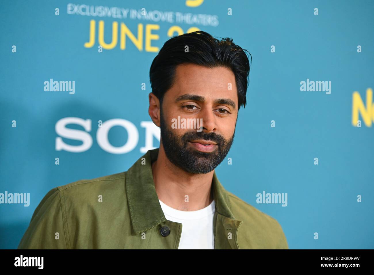 Hasan Minhaj attends Sony Pictures' "No Hard Feelings" New York ...