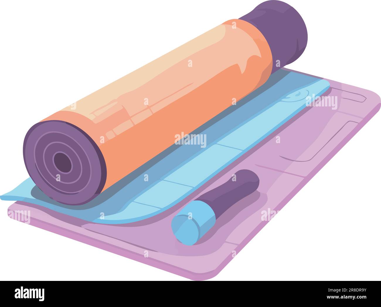 Rolled paper craft Stock Vector Images - Alamy