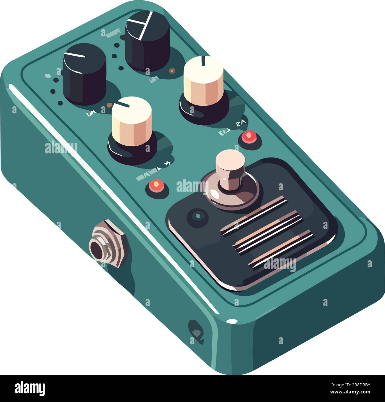 Modern stereo symbol isolated on steel backdrop Stock Vector Image ...