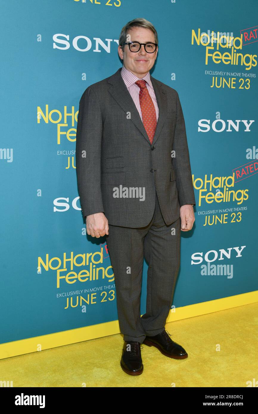 Matthew Broderick attends Sony Pictures' "No Hard Feelings" New York ...