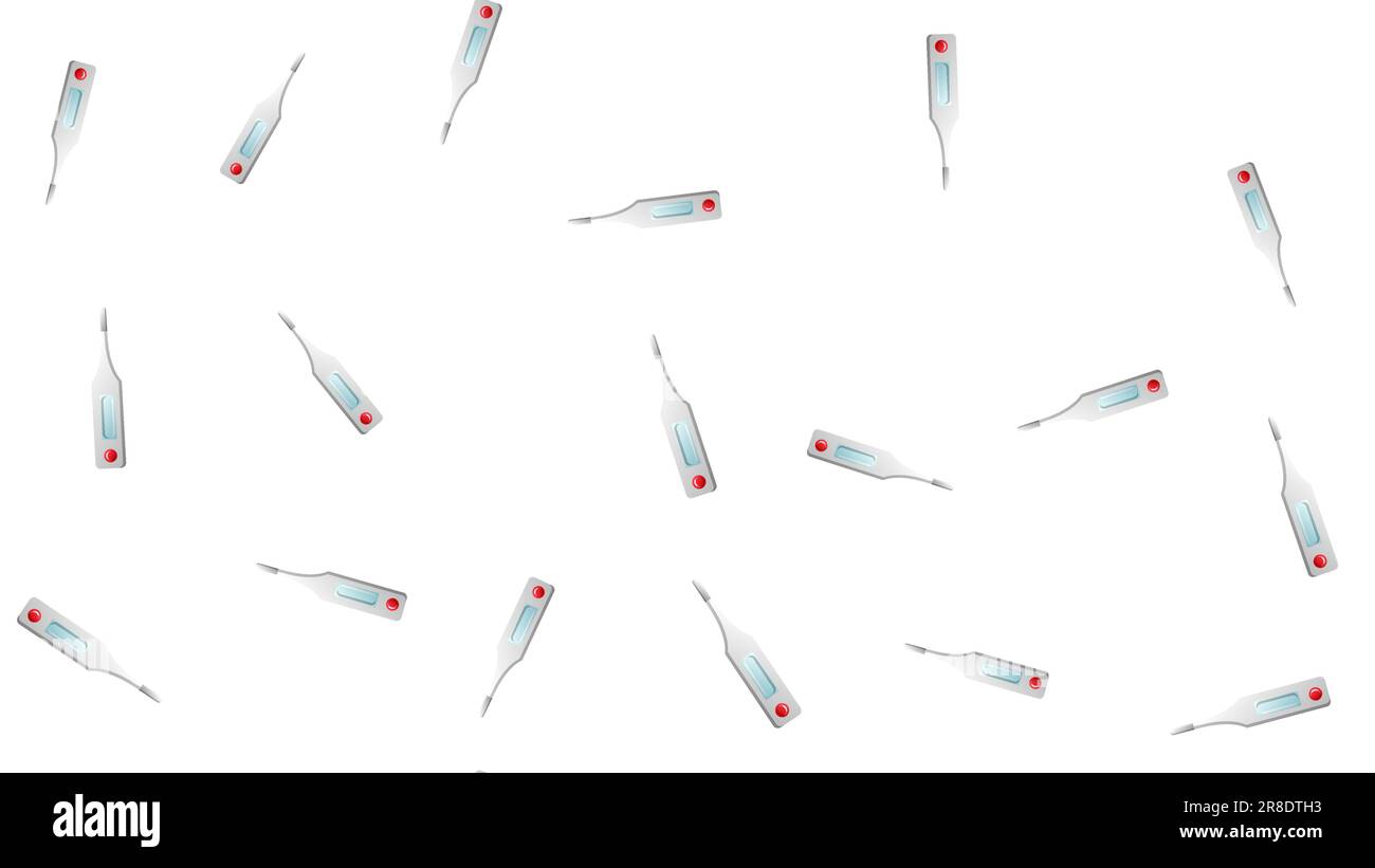 Endless seamless pattern of medical scientific medical objects of ...