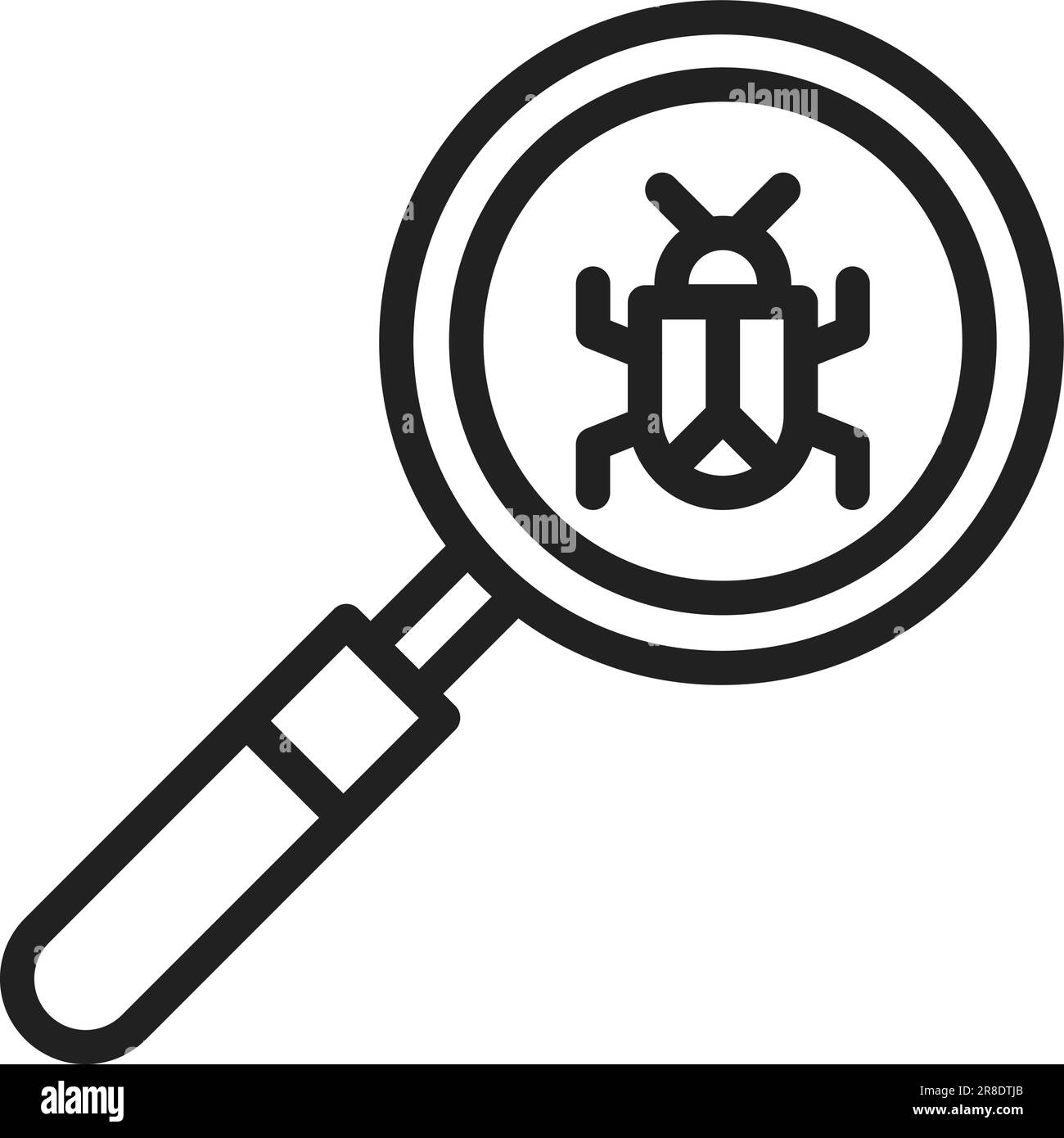 Bug Icon Image Stock Vector Image & Art - Alamy