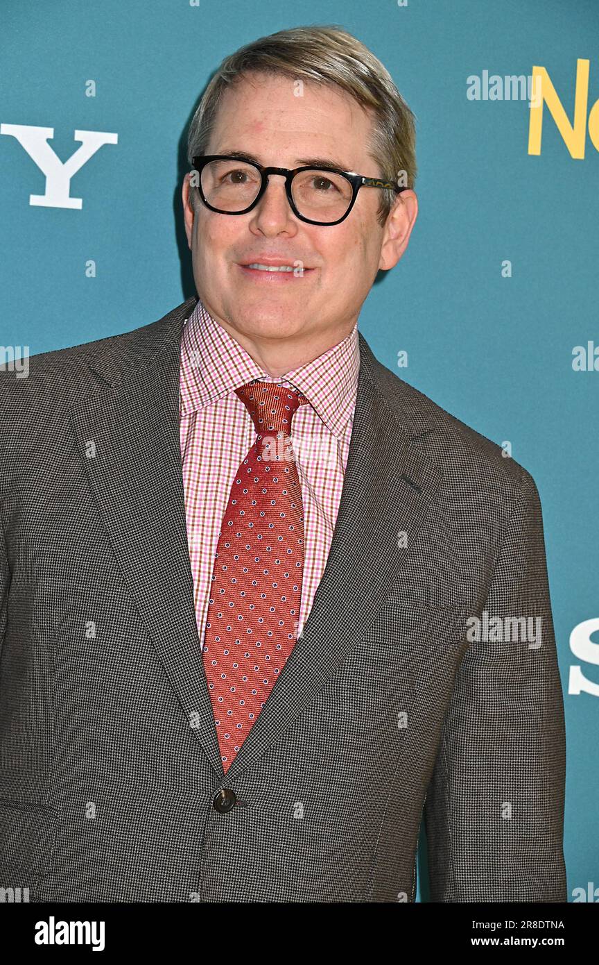 Matthew Broderick attends The US Premiere of "No Hard Feelings" at AMC ...
