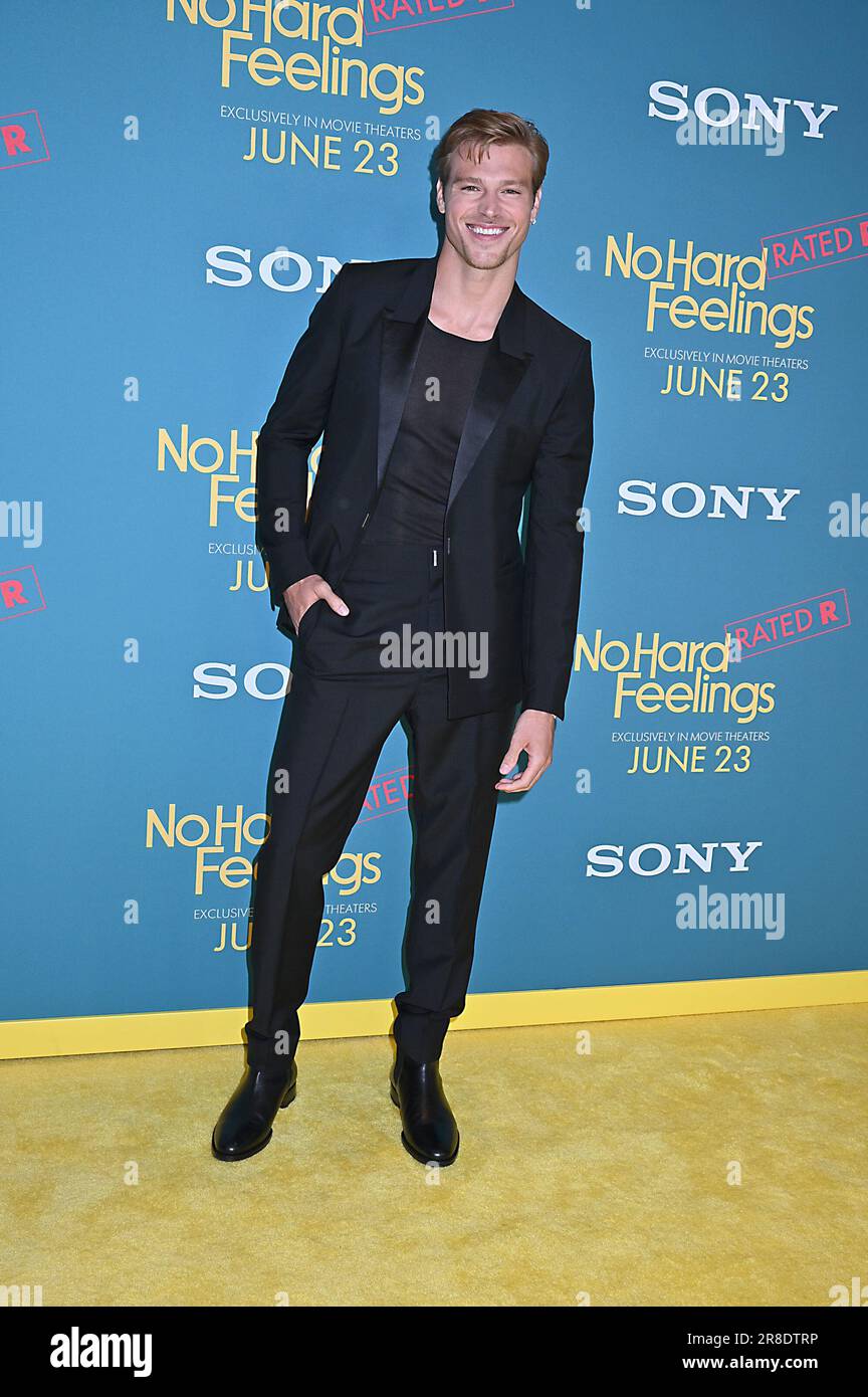 Matthew Noszka attends The US Premiere of "No Hard Feelings" at AMC ...
