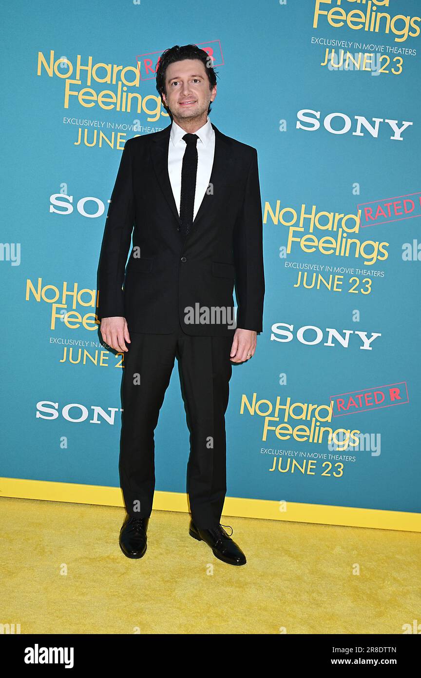 Gene Stupnitsky and date attends The US Premiere of "No Hard Feelings ...