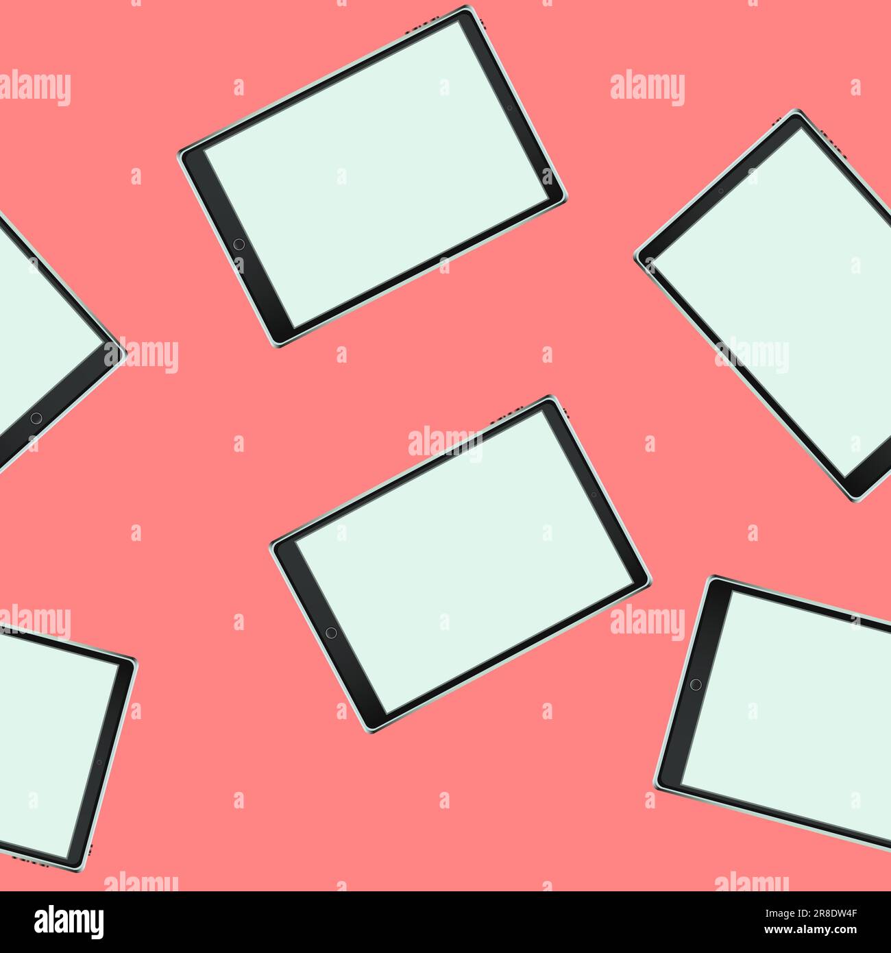 Texture, seamless pattern of smart modern smart touchscreen tablet ...