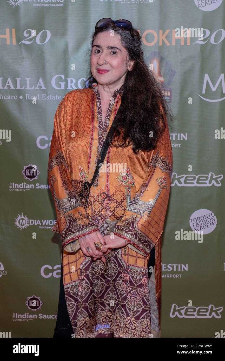 Toronto, Canada. 17th June, 2023. Hina Ansari attends ANOKHI's 20th ...