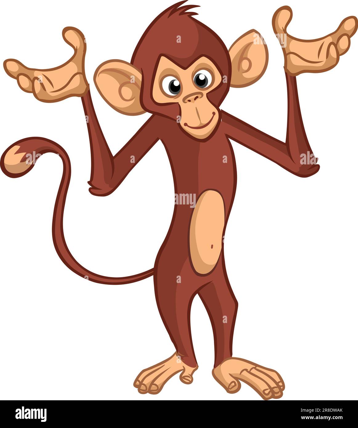 Waving Monkey Animation