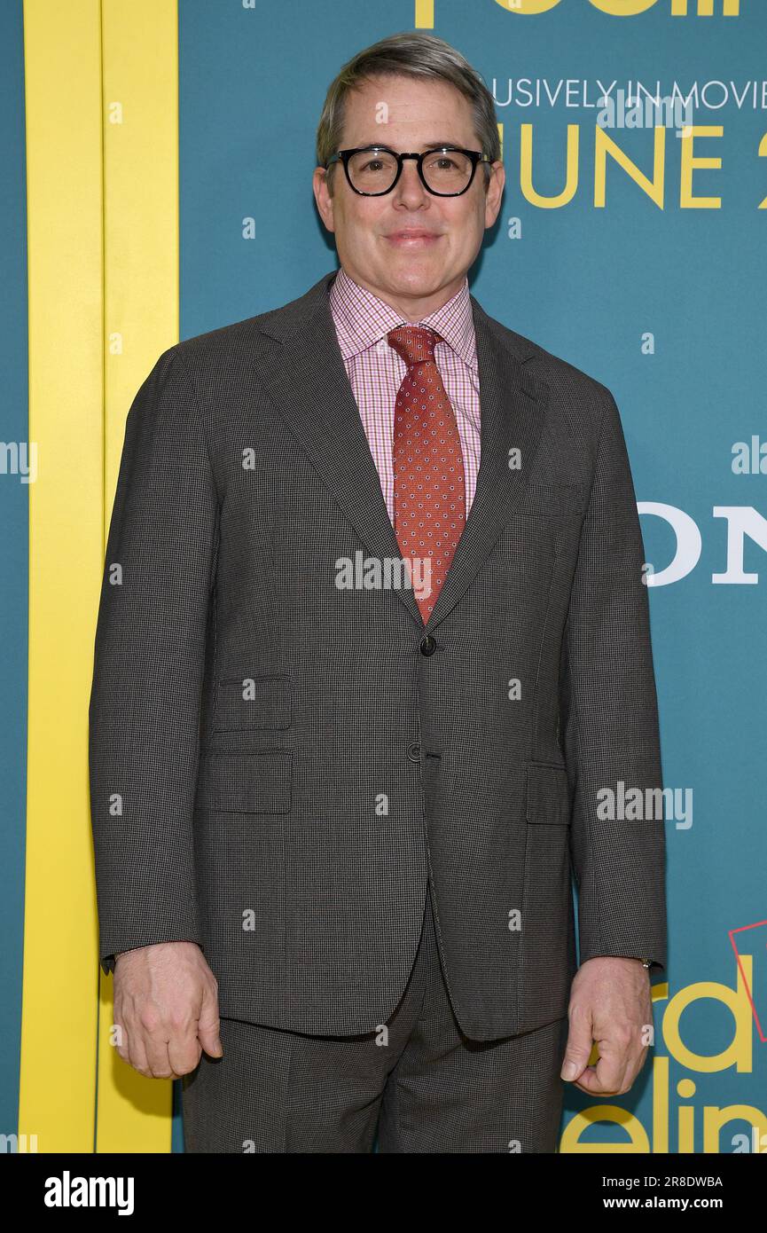 New York, USA. 20th June, 2023. Matthew Broderick attends Sony Pictures ...