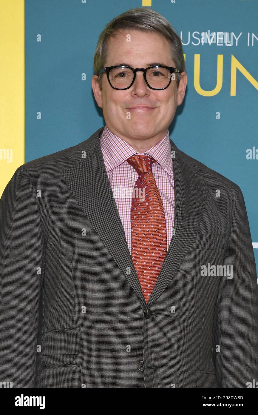 New York, USA. 20th June, 2023. Matthew Broderick attends Sony Pictures ...