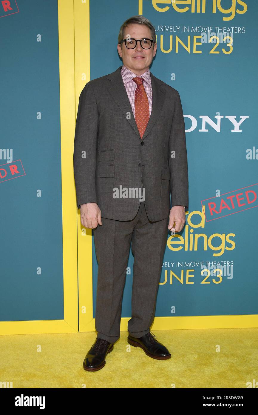 New York, USA. 20th June, 2023. Matthew Broderick attends Sony Pictures ...