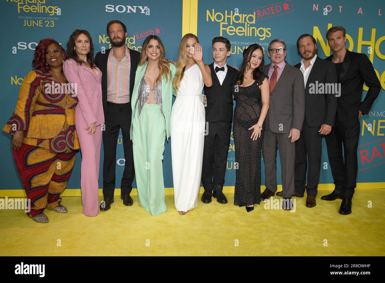 New York, USA. 20th June, 2023. (L-R) Alysia Joy Powell, Laura Benanti ...