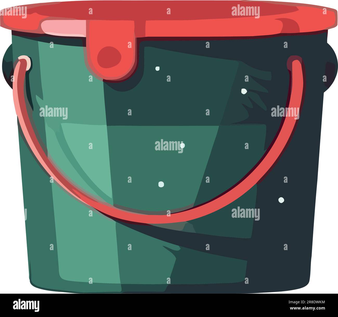 plastic bucket tool icon Stock Vector Image & Art - Alamy