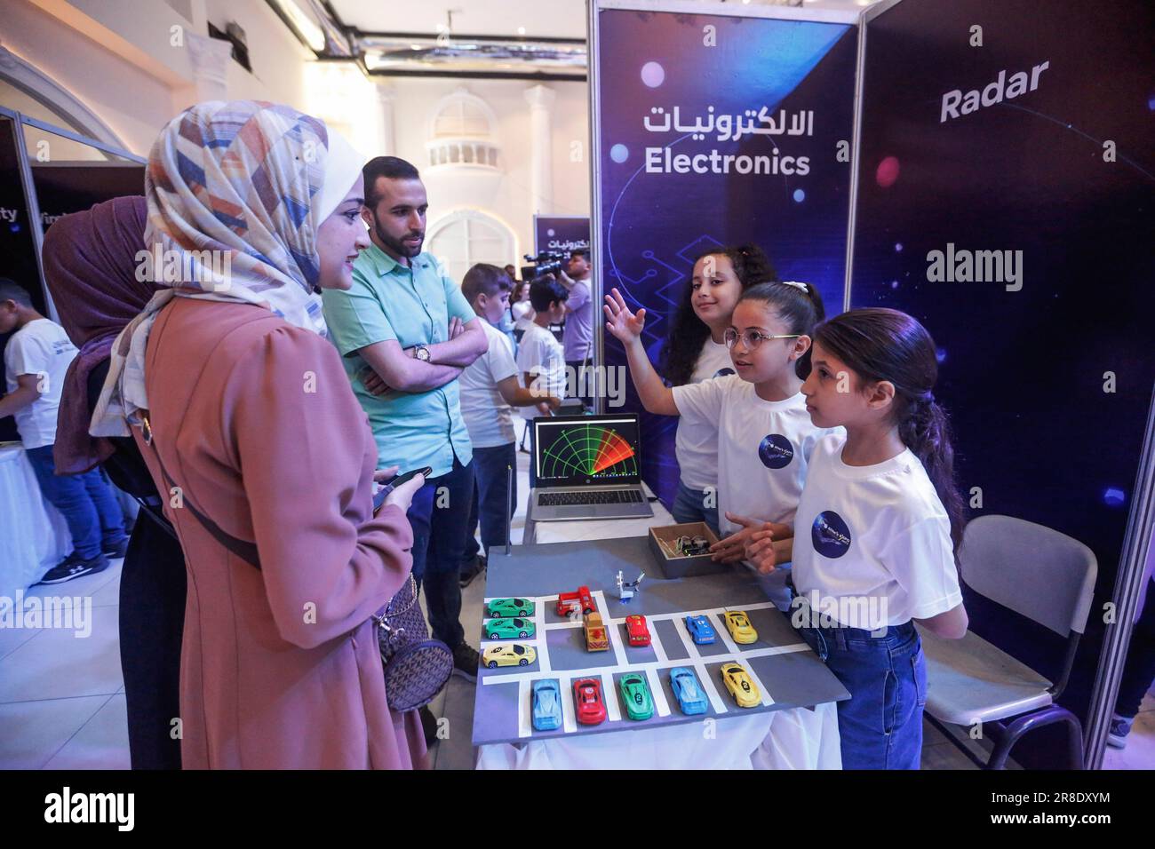 Gaza, Palestine. 20th June, 2023. Palestinians attend a student ...
