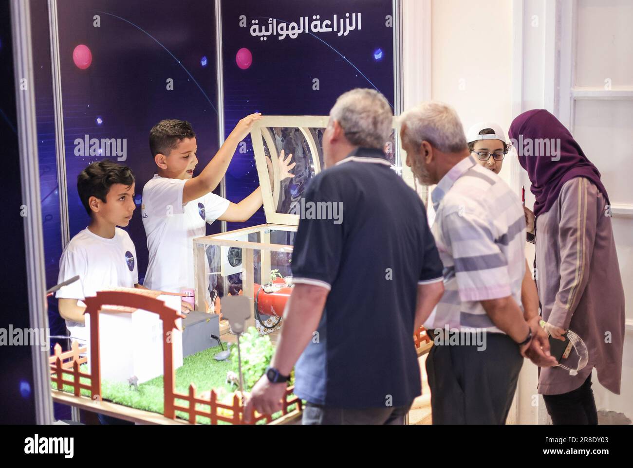 Gaza, Palestine. 20th June, 2023. Palestinians attend a student ...