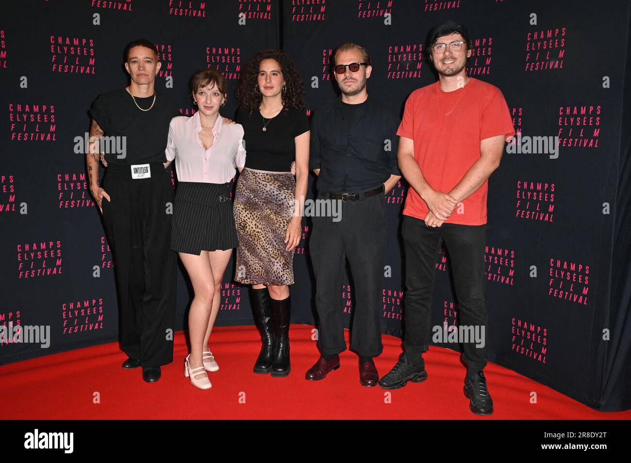 Paris, France. 20th June, 2023. Rebeka Warrior, Charlotte Abramow, Lina ...
