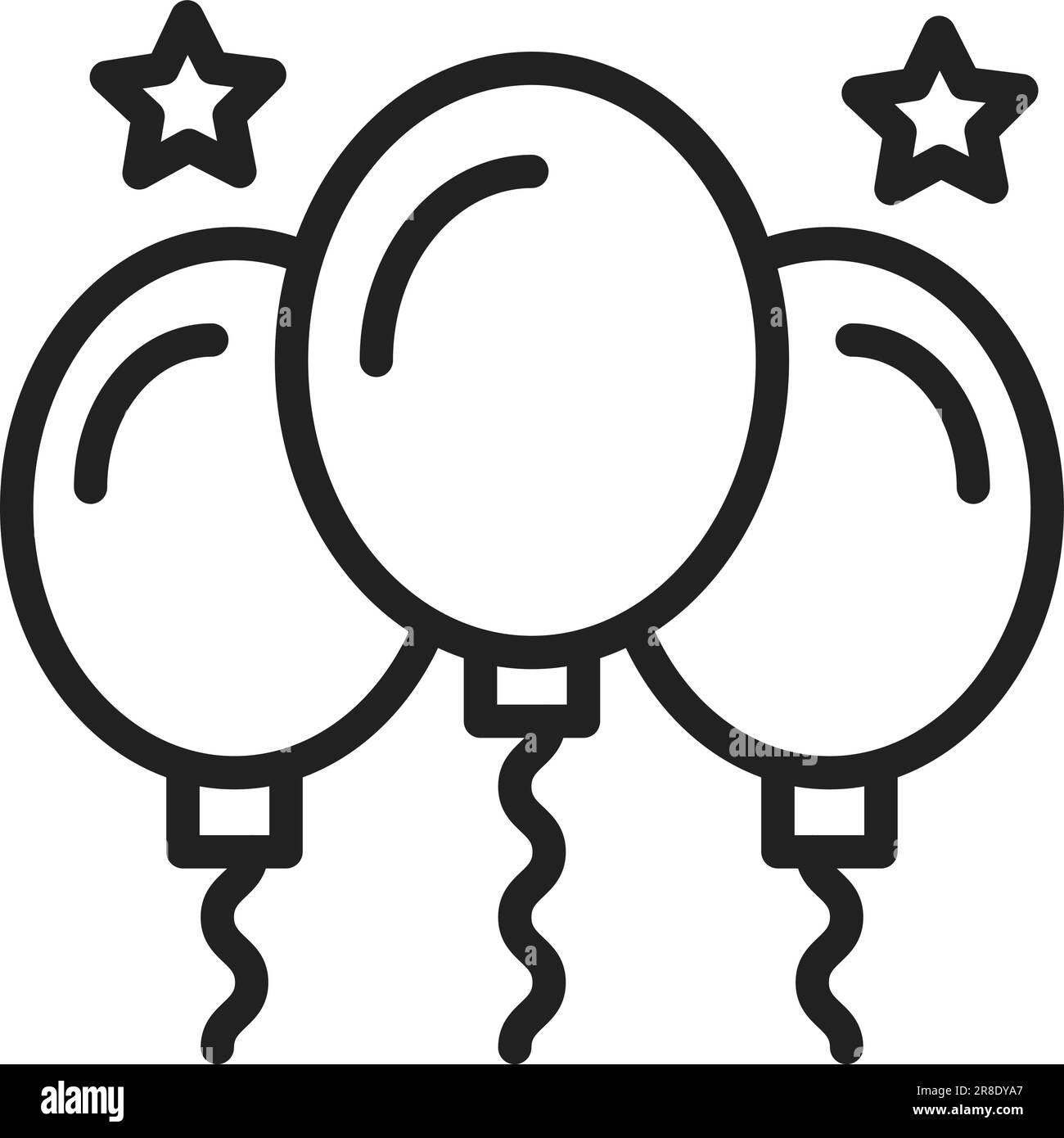 Balloon Icon Image Stock Vector Image & Art - Alamy