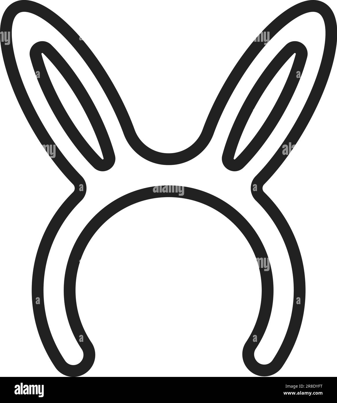 Ears icon Black and White Stock Photos & Images - Alamy