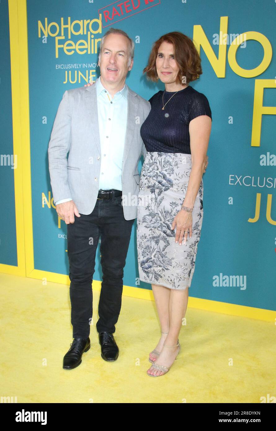 New York, NY, USA. 20th June, 2023. Bob Odenkirk and Naomi Odenkirk at the premiere of No Hard ...