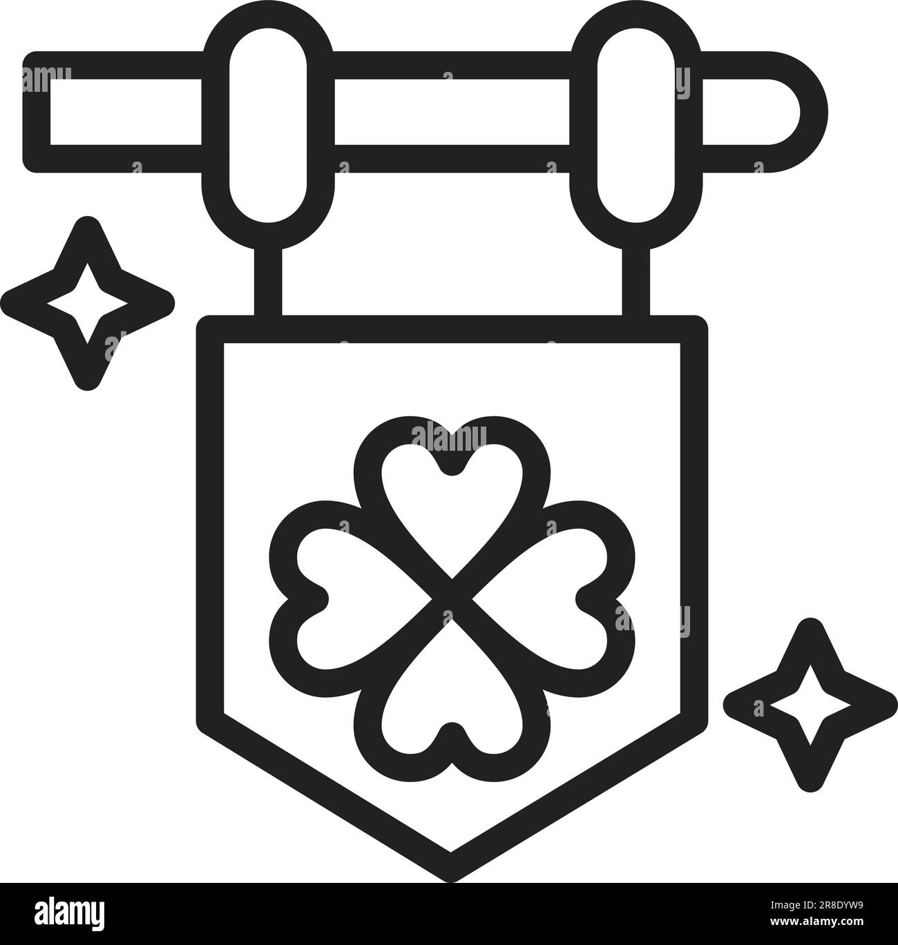 Irish flag Black and White Stock Photos & Images - Alamy