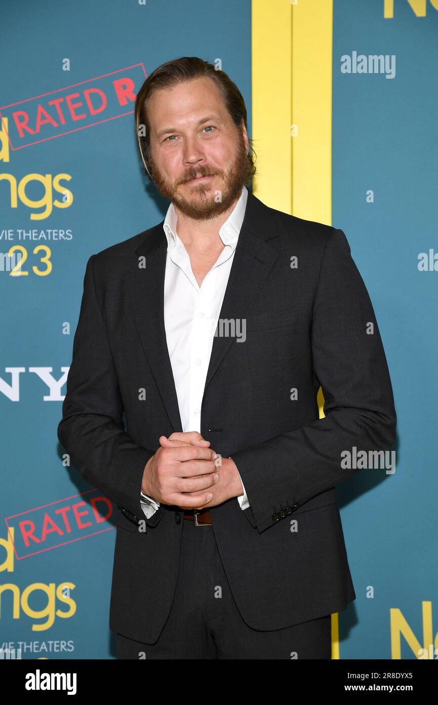 New York, USA. 20th June, 2023. Scott MacArthur attends Sony Pictures ...