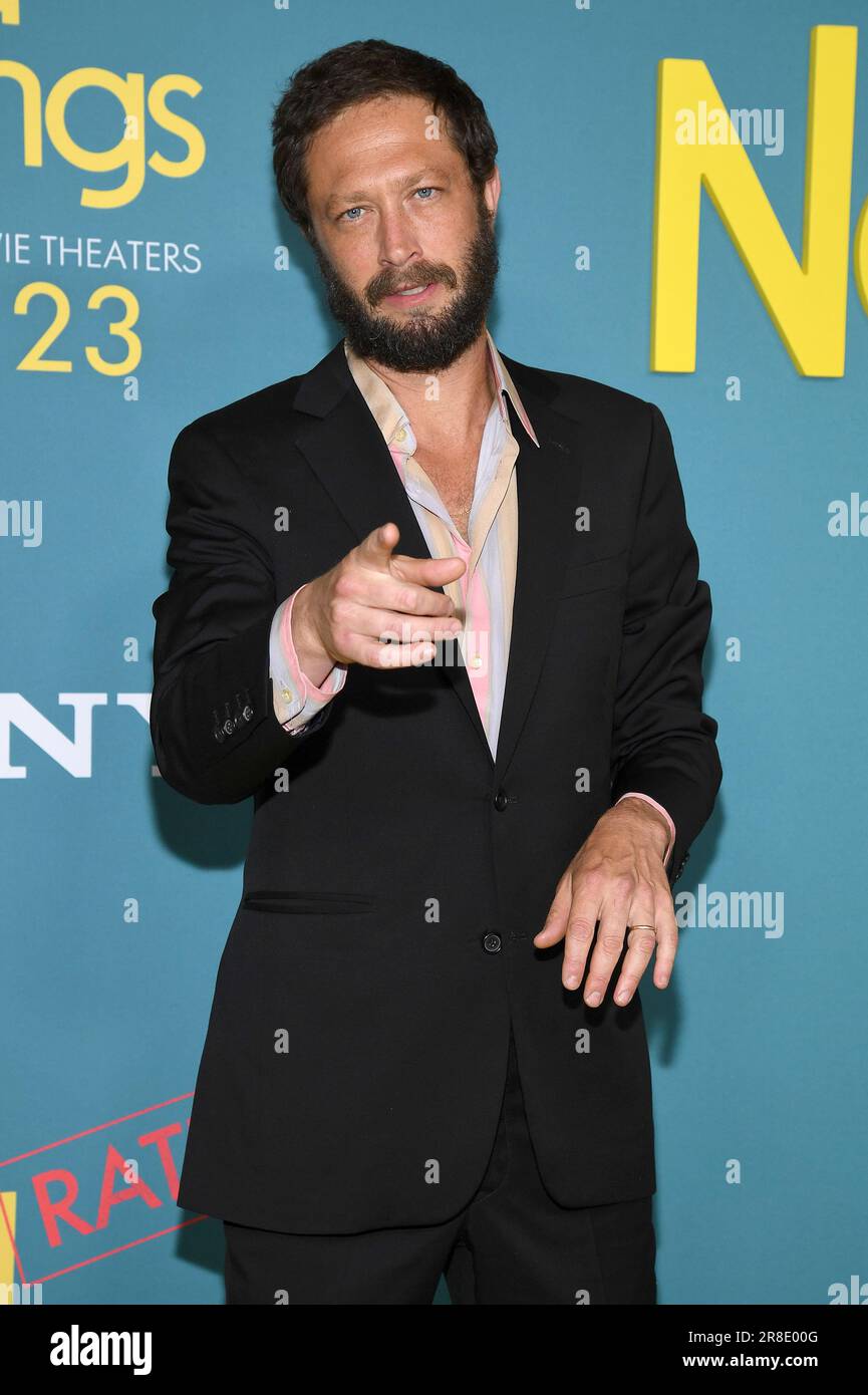 New York, USA. 20th June, 2023. Ebon Moss-Bachrach attends Sony ...