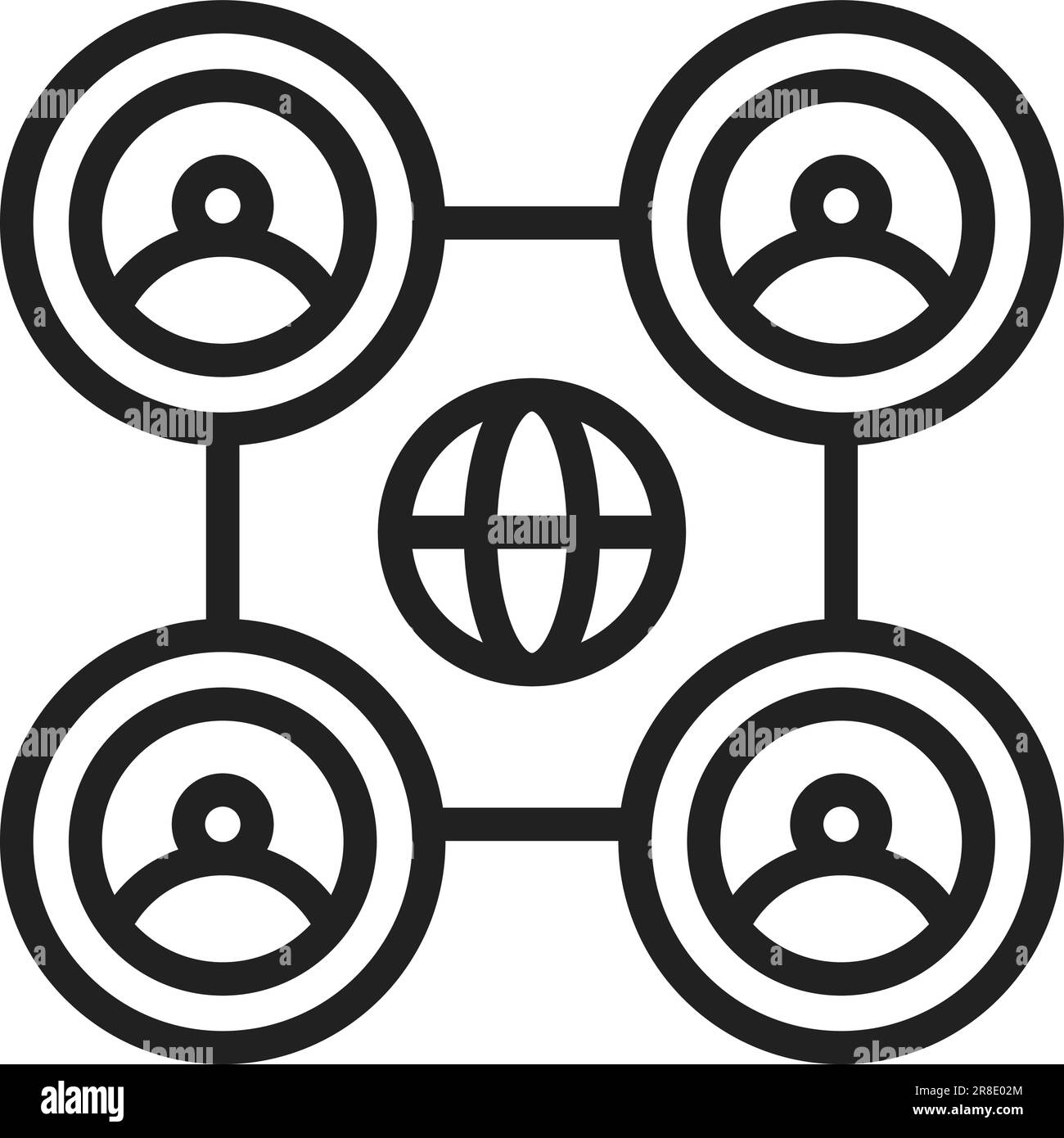 Connection Icon Image Stock Vector Image & Art - Alamy