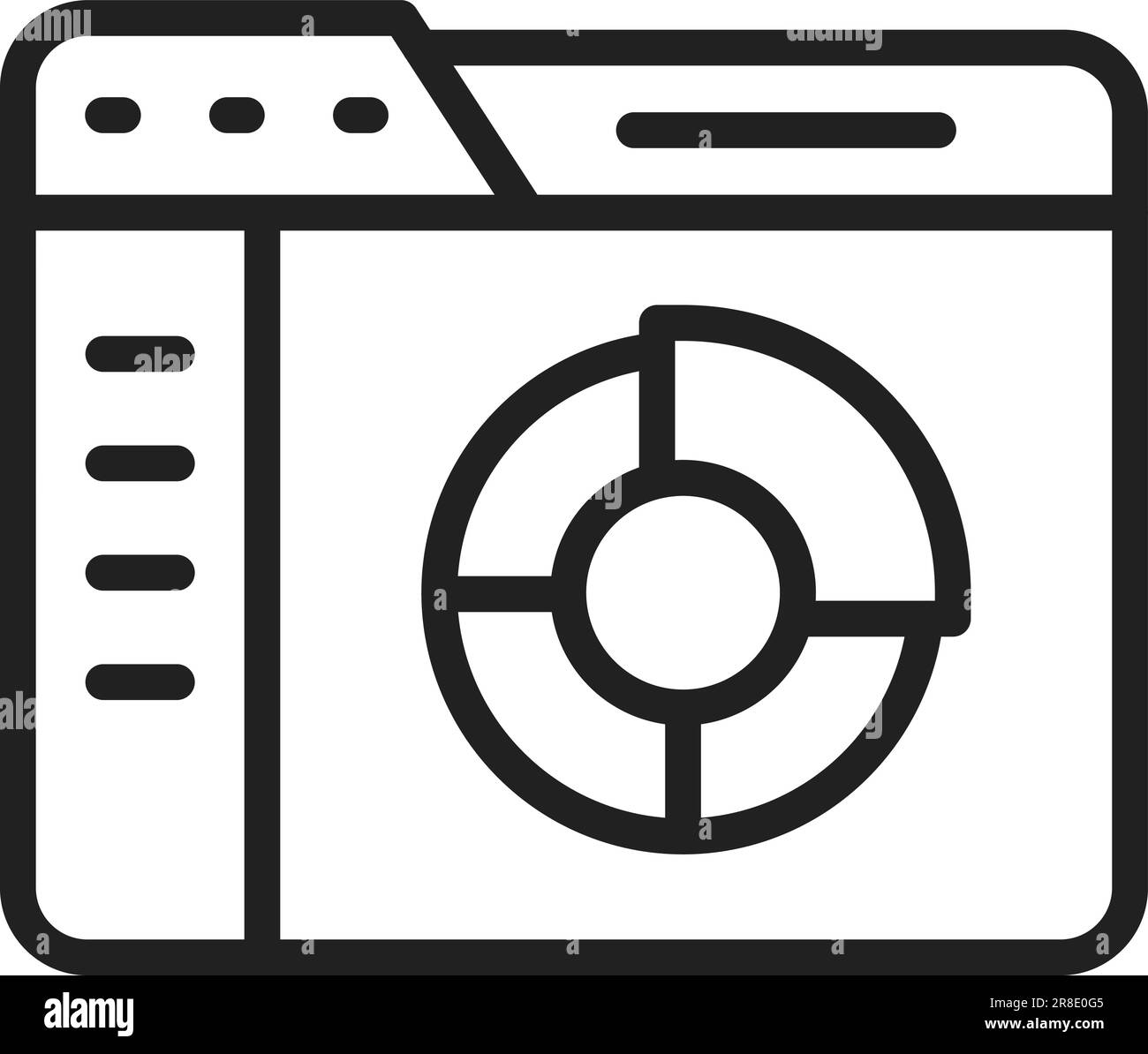 Dashboard Icon Image Stock Vector Image & Art - Alamy