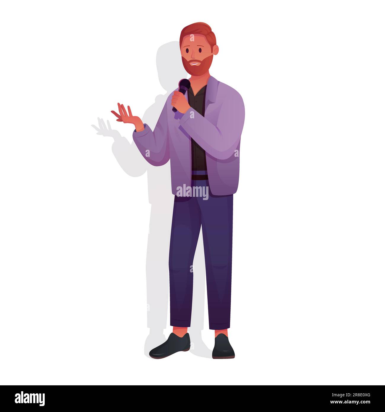 Comedy Performance Live Stand Up Show With Talent Comedian Speaking